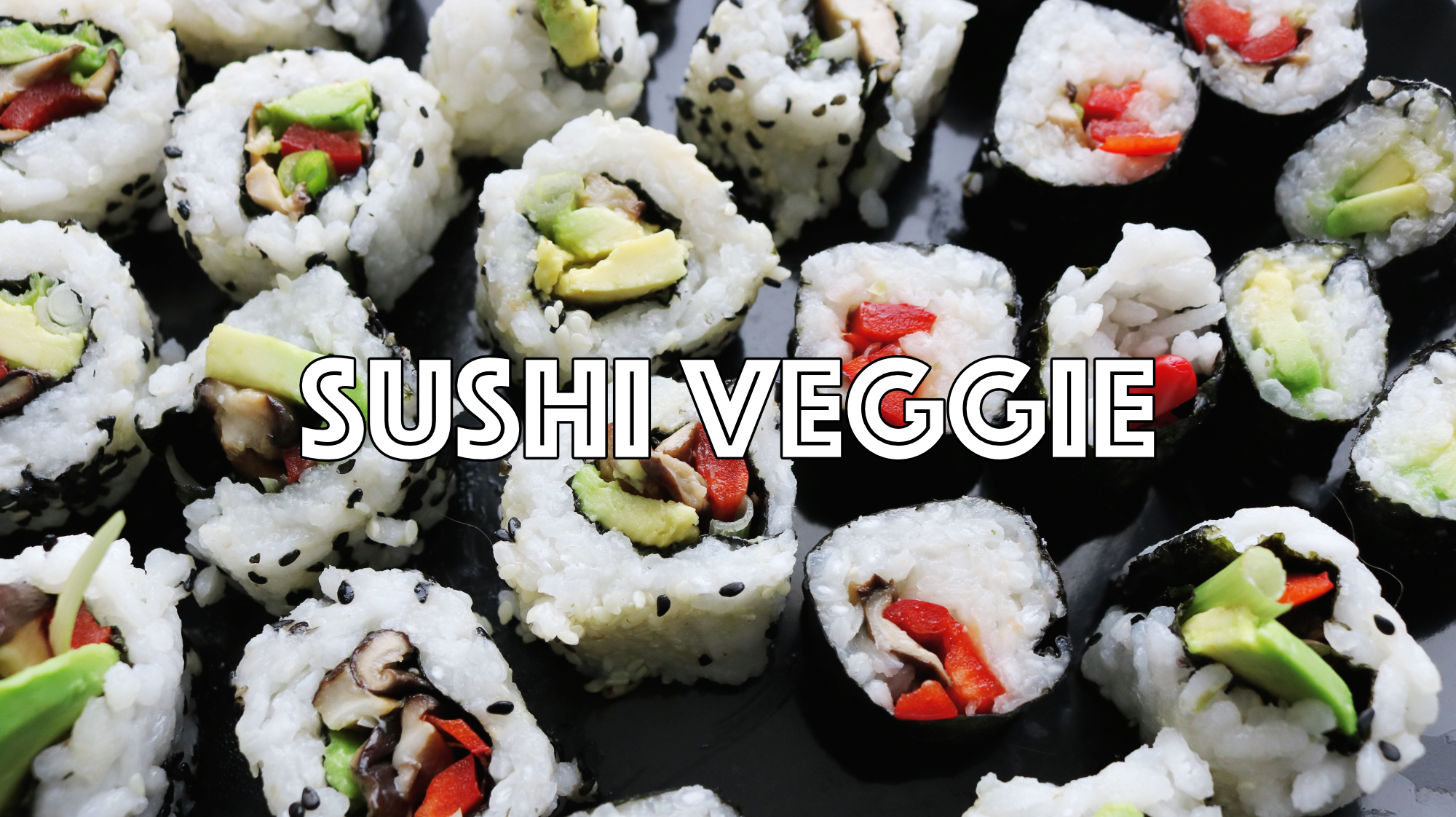 Sushi veggie - Sushi vegan - Tuga Vegetal